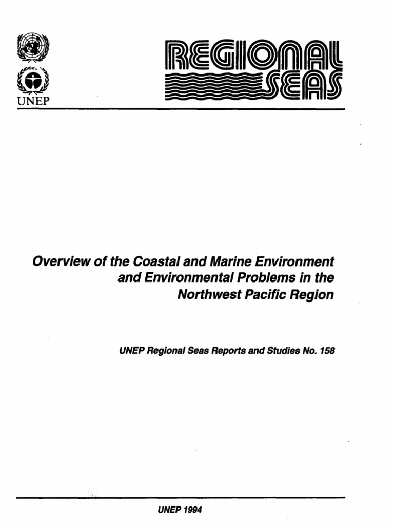 Overview Coastal Marine Environment Environmental Problems Northwest ...