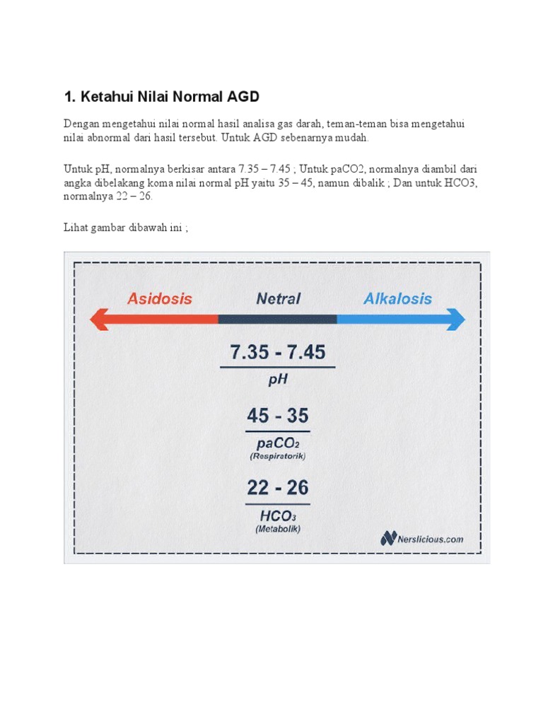 Analisa Gas Darah | PDF