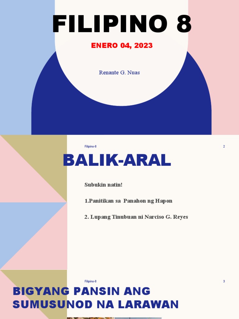 Panahon NG Kasarinlan | PDF