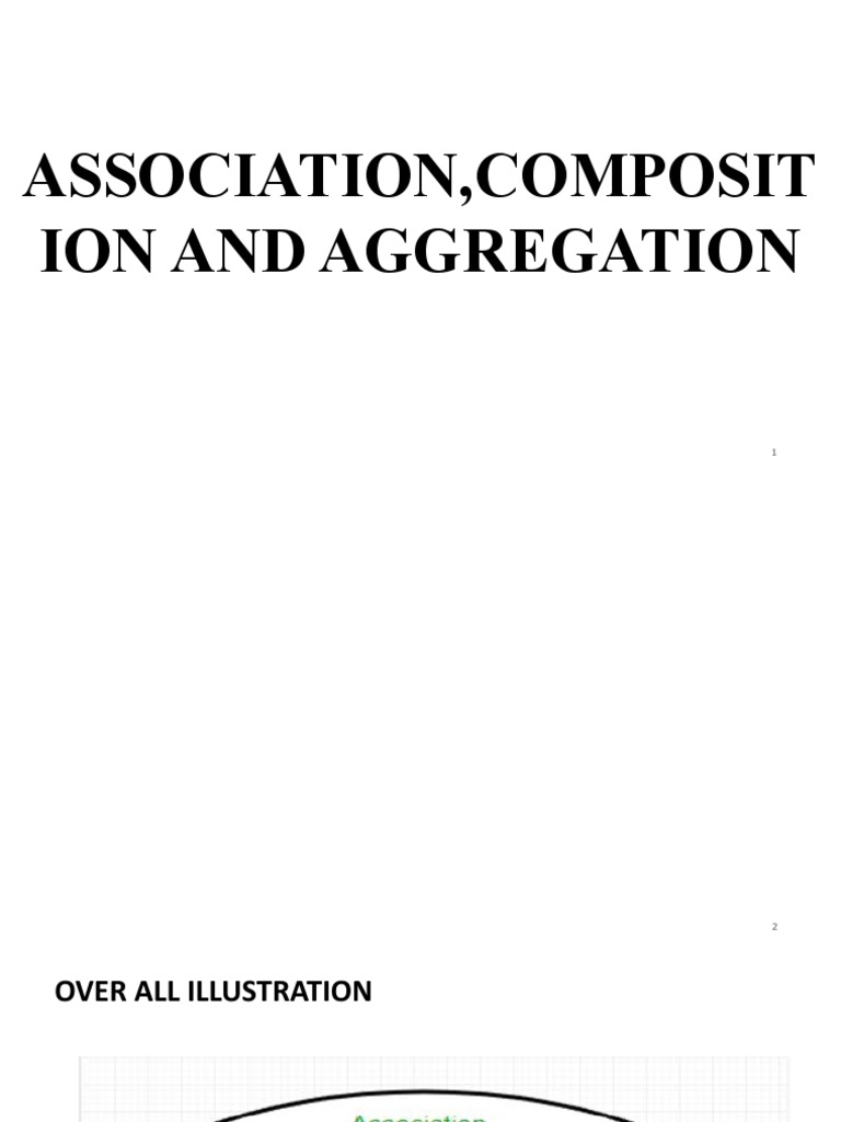 Aggregation Pdf Class Computer Programming Pointer Computer Programming 1721