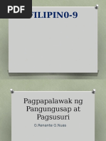 Mga Bahagi NG Suring Basa | PDF