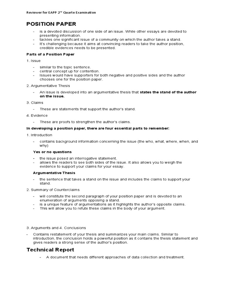 Reviewer Eapp 2nd Quarter | PDF | Survey Methodology | Data