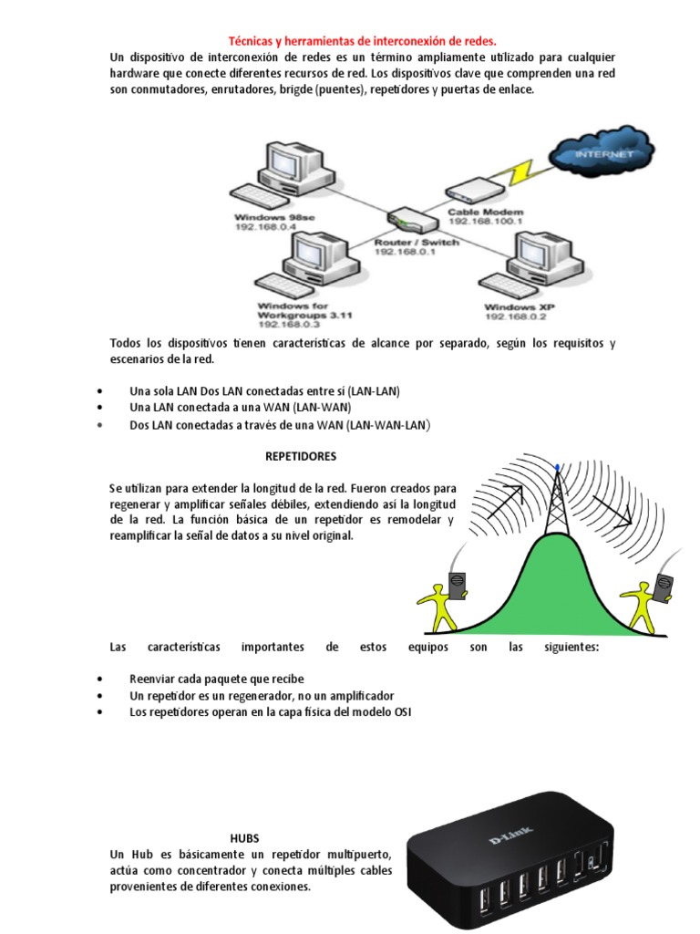 Técnicas y Herramientas de Interconexión de Redes | PDF | Conmutador de ...