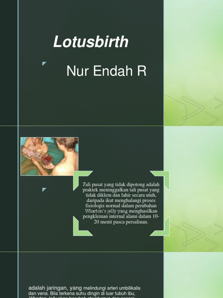 Manfaat dan Praktik Lotus Birth | PDF | Kesehatan Holistik