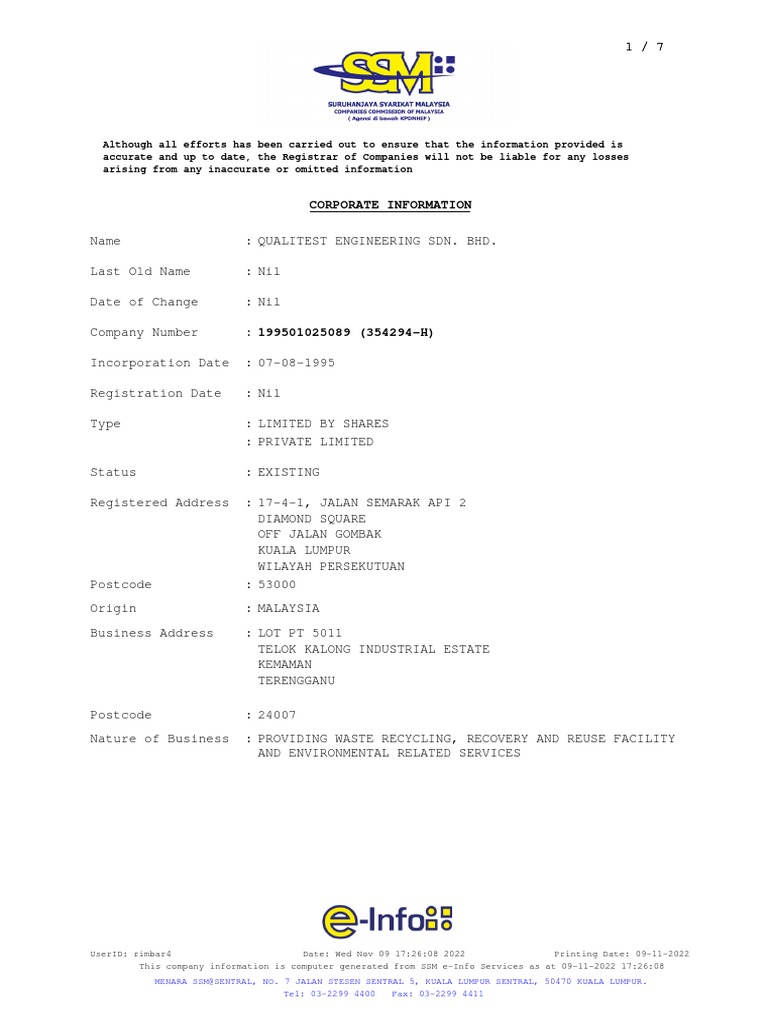 Qualitest Engineering - SSM | PDF | Economies | Business