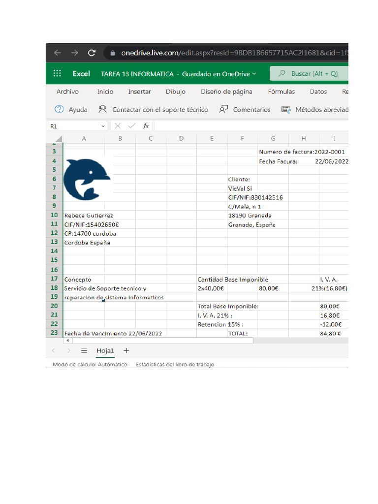 Tarea 13 Informatica | PDF
