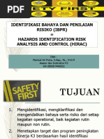 Penilaian Matriks Risiko K3 | PDF