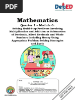 Math5 - q1 - Mod5 - Performing A Series of Operations Using Pmdas or ...