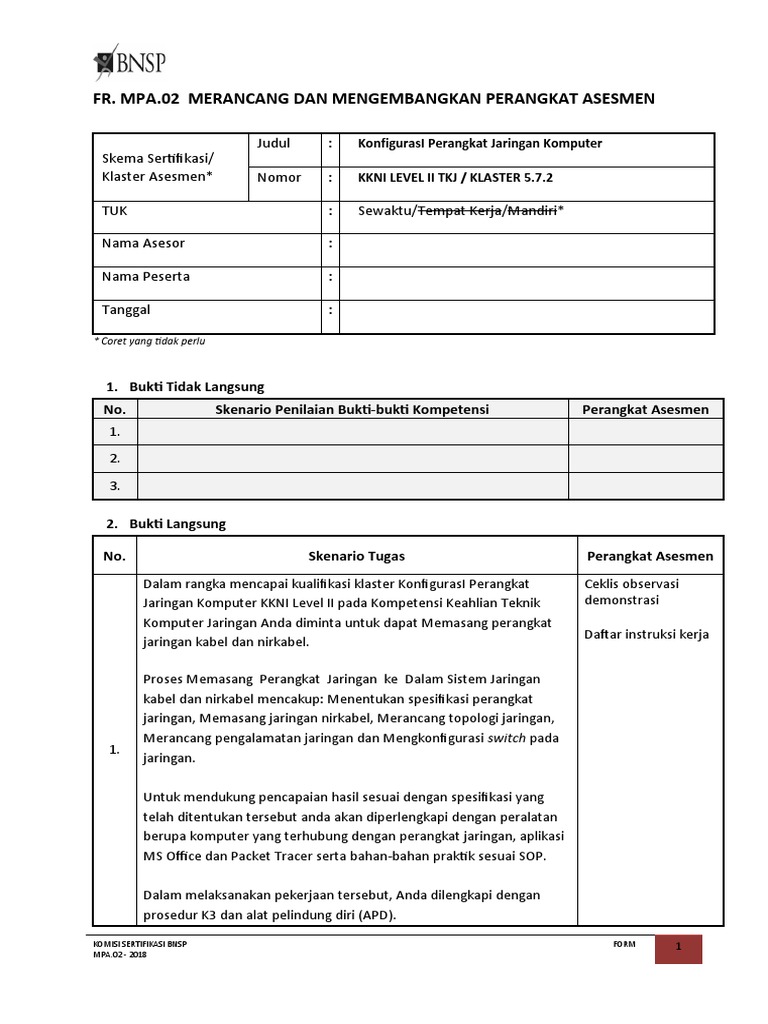 Form FR - Mpa-02 | PDF