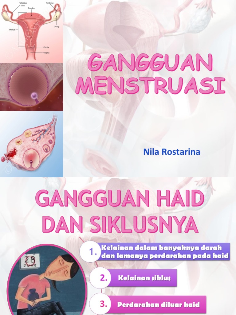 GANGGUAN MENSTRUASI Nila | PDF