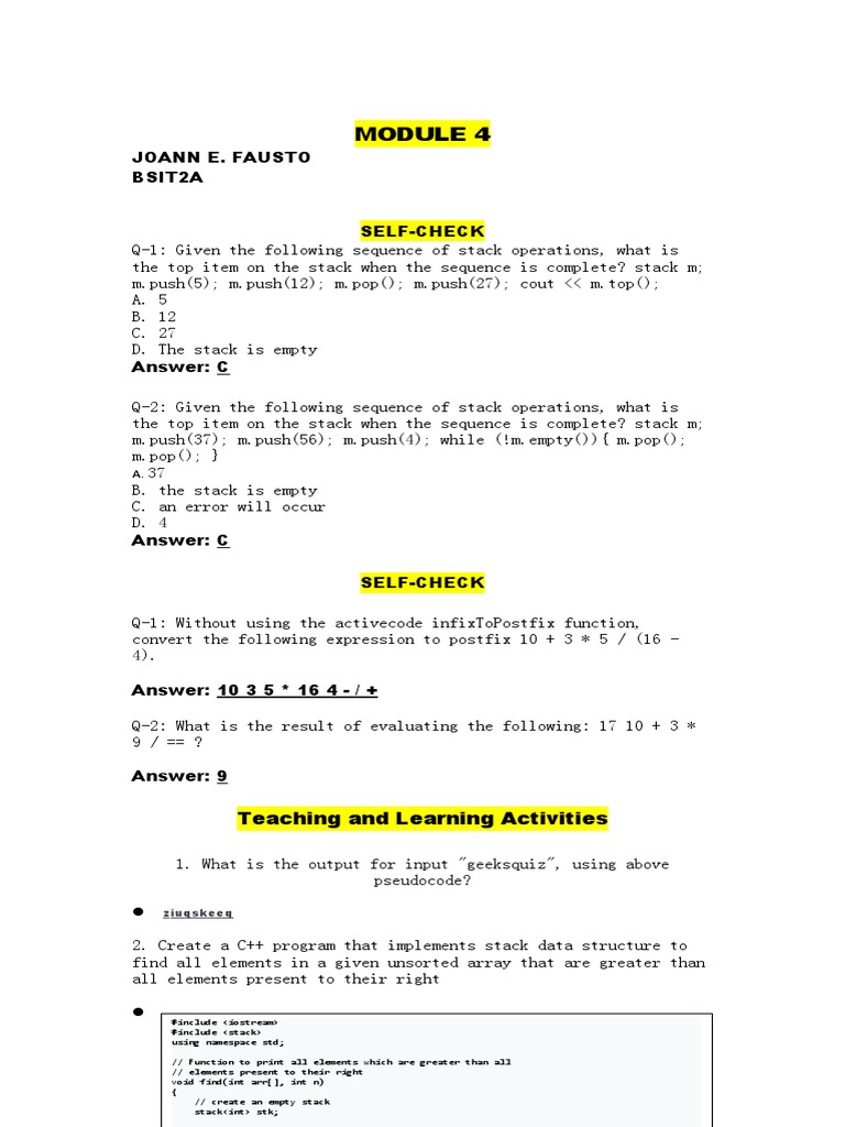 Module 4 | PDF | Theoretical Computer Science | Software Engineering