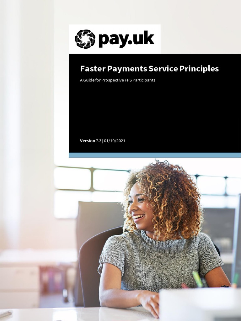 Pay - UK Faster Payments Service Principles October 2021 | PDF | Public ...