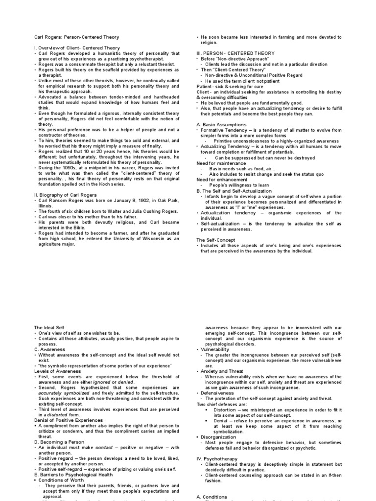 Carl Rogers | PDF