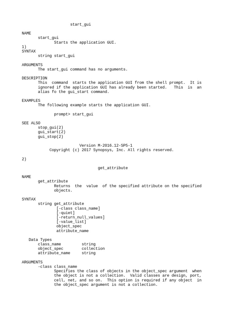 Icc - Basic Commands | PDF | Parameter (Computer Programming) | Regular Expression