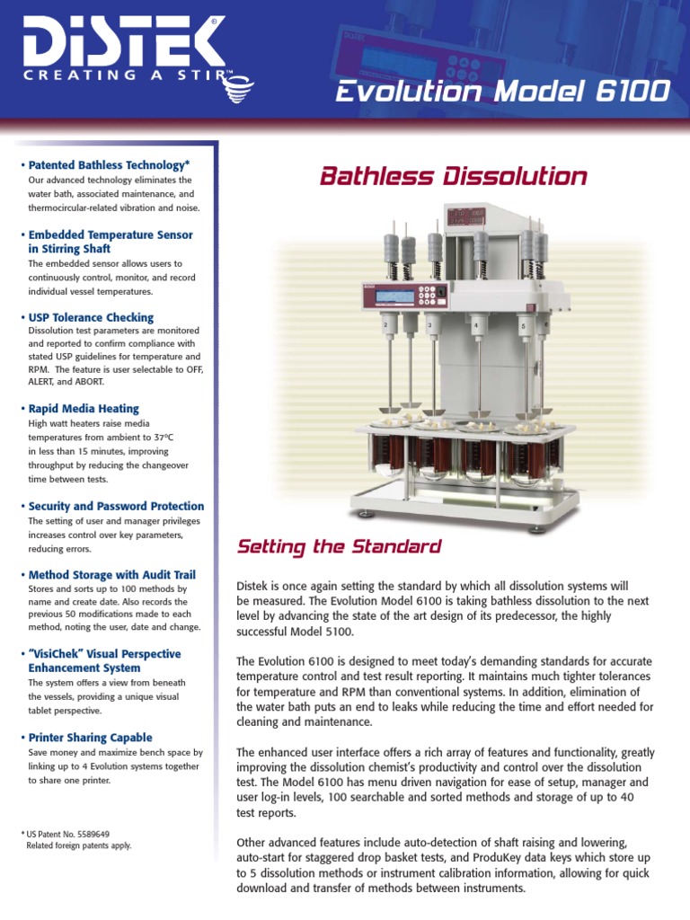 Distek 6100 | PDF | Printer (Computing) | Calibration