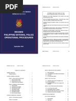 PNP Standard Operating Procedures Overview | PDF | Police | Search And ...