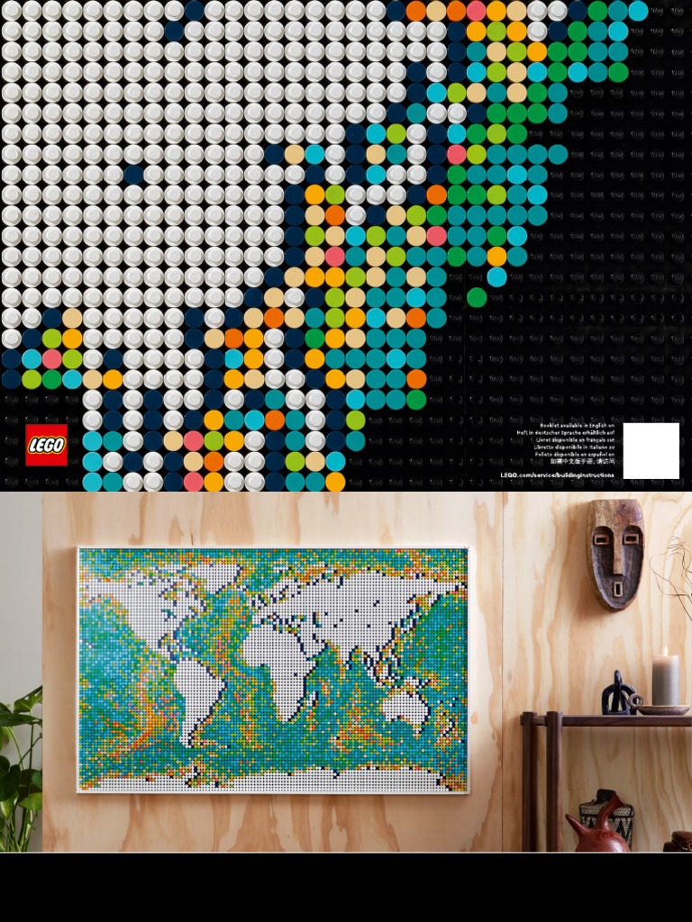 Lego Maps Art | PDF | Locomotives | Rolling Stock