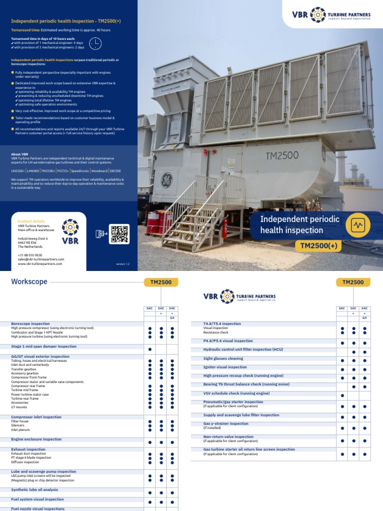 Improve TM2500 reliability & availability | PDF | Engines | Turbine