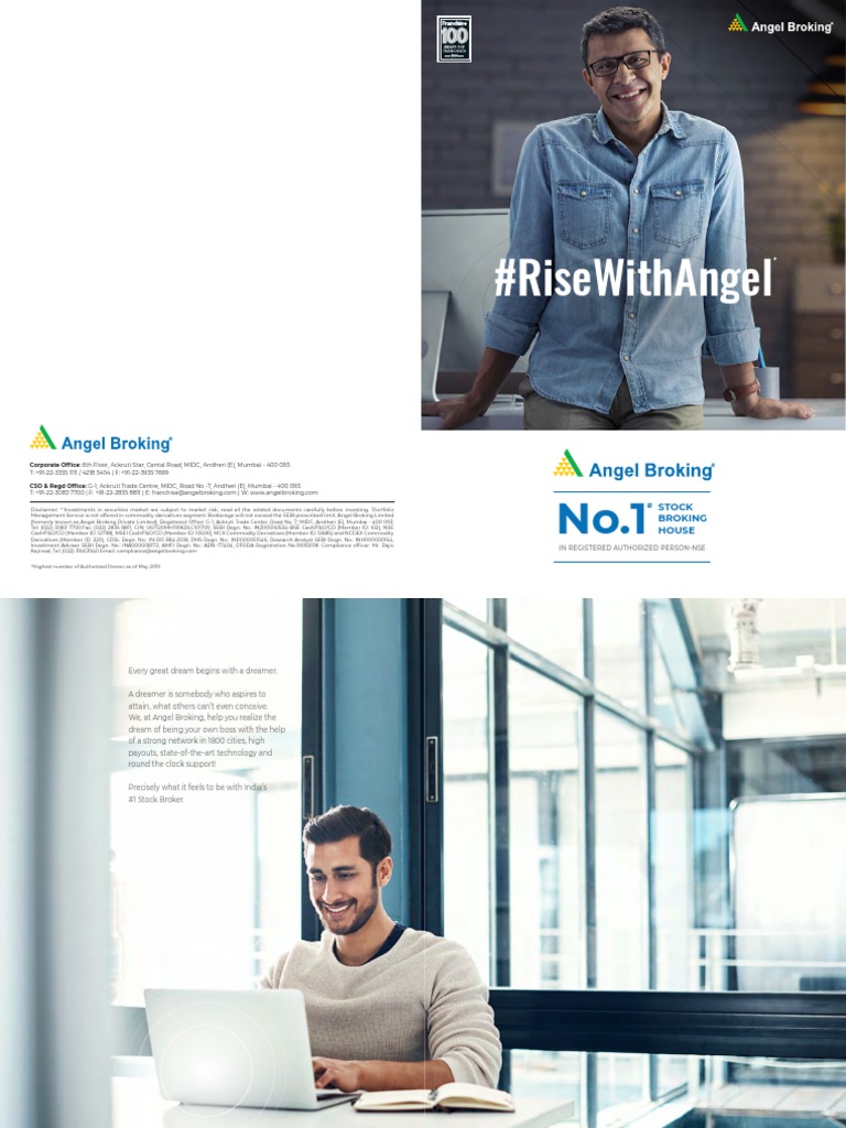 ANGEL BROKING Brochure | PDF | Private Sector | Investing