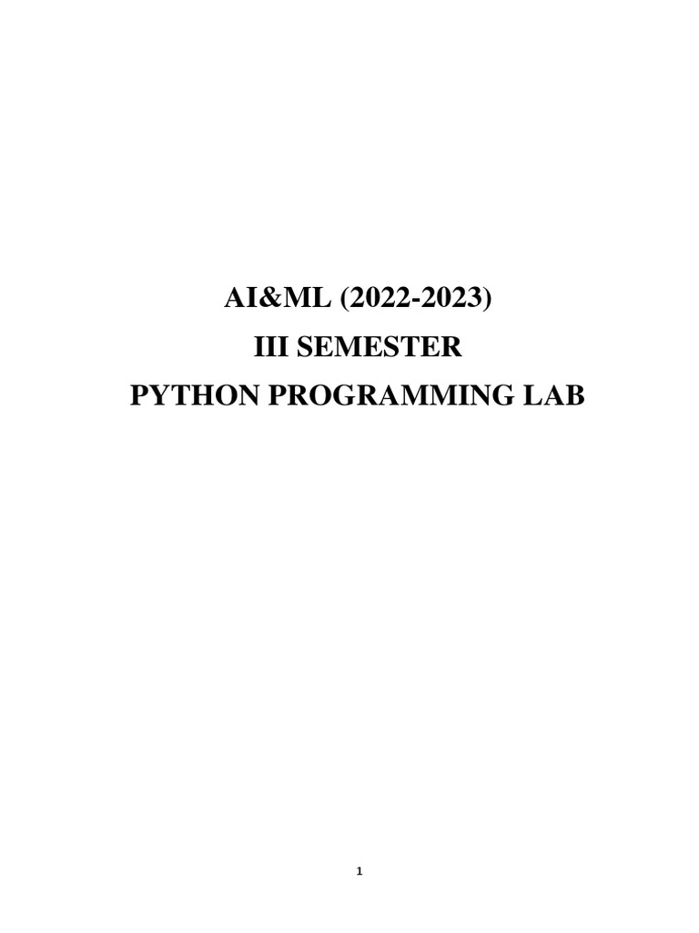 2yr Pythonlab Pdf Numbers Parameter Computer Programming