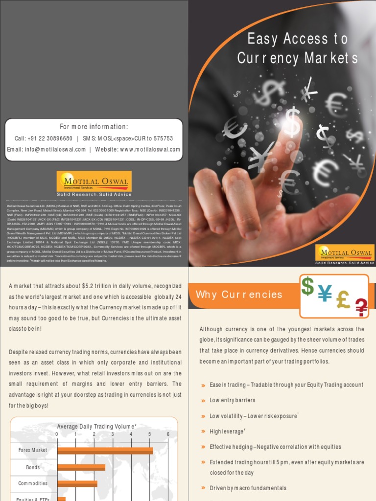 Mo Currency Brochure | PDF | Futures Contract | Foreign Exchange Market