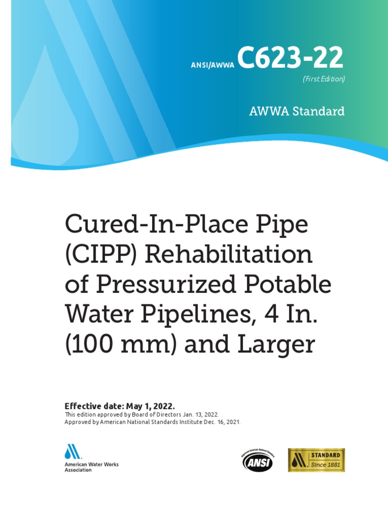 C623-22 DD LookInside | PDF | Pipe (Fluid Conveyance) | Hydraulic Engineering