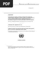 UNECE Regulation 51 | PDF | Tire | Vehicle Technology