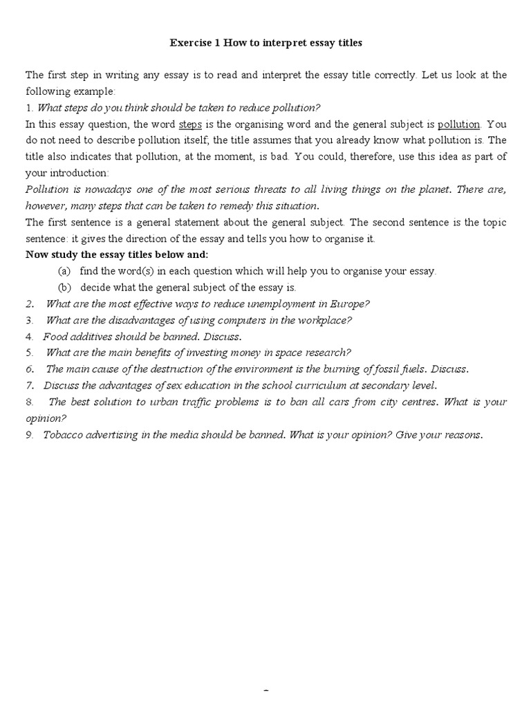 Writing For Students U1 57 | PDF | Argument | Essays