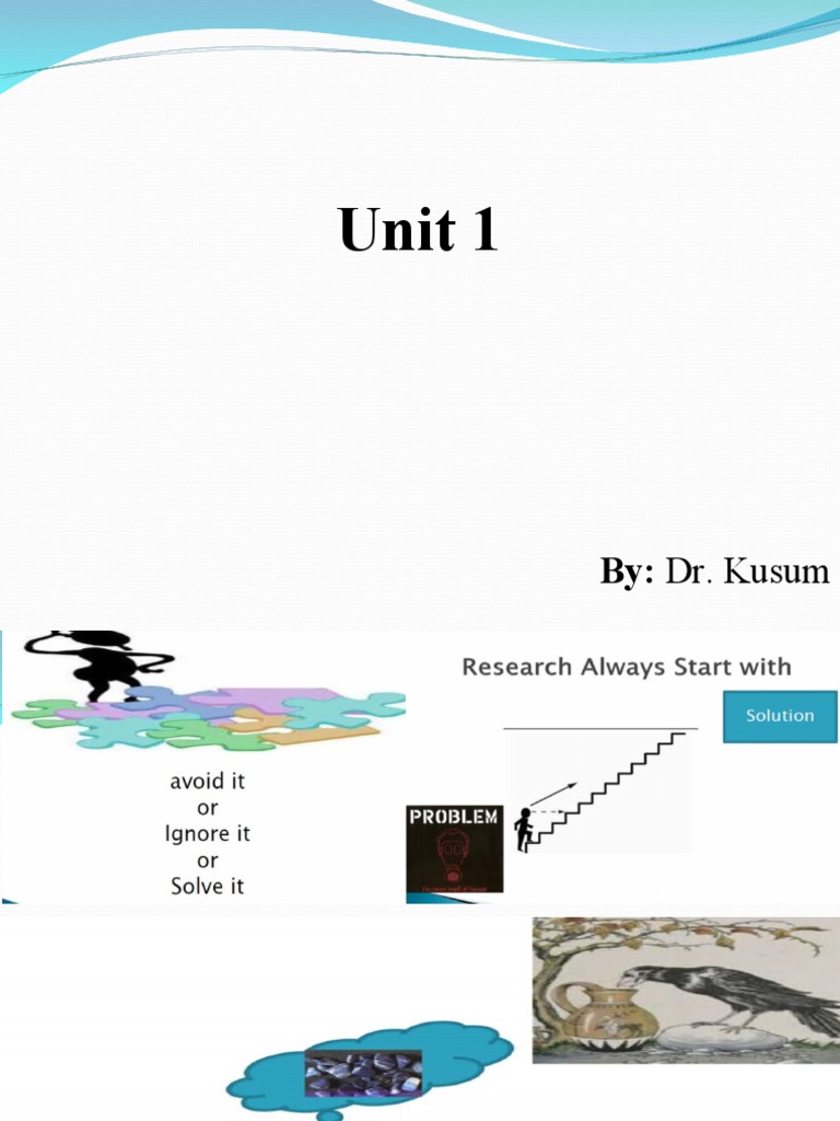 Unit 1 BRM | PDF | Theory | Quantitative Research