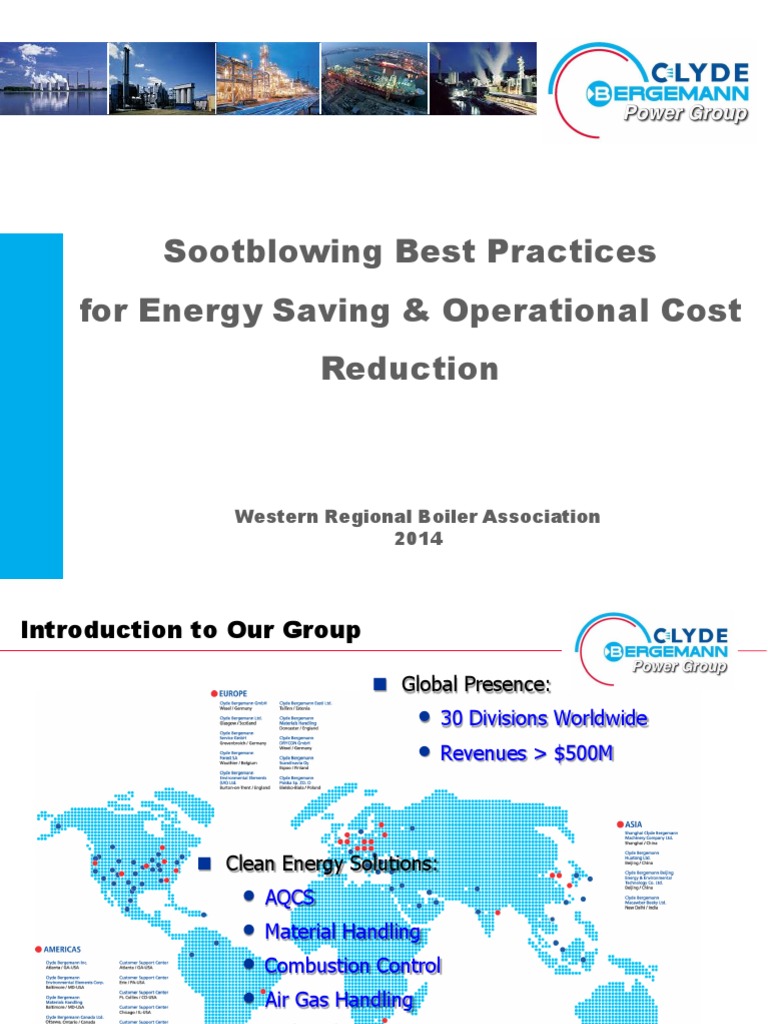 Clyde Bergemann-Soot Blowing Best Practices | PDF | Boiler | Bearing ...