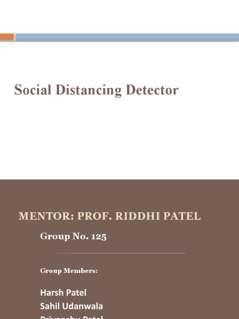 Social Distancing Detector | PDF | Computing | Computer Science