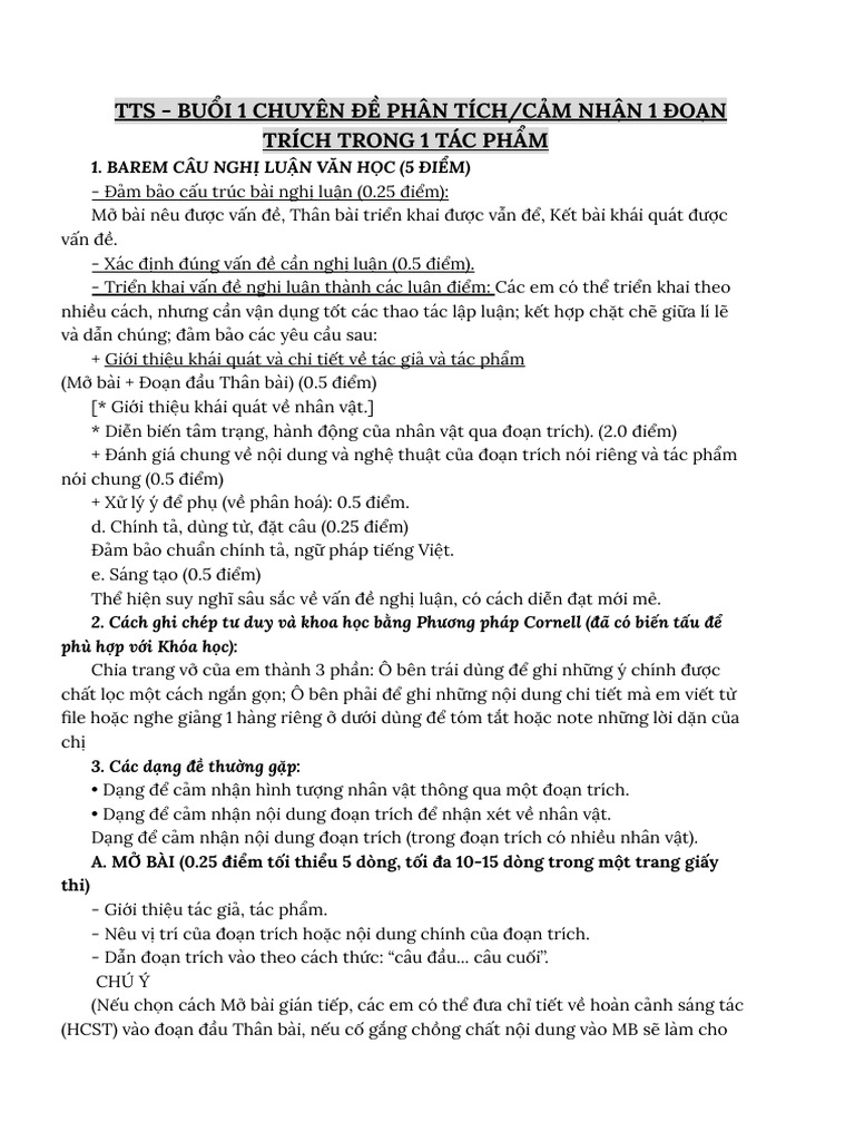 TTS - Bu I 1,2,3 - VCAP | PDF