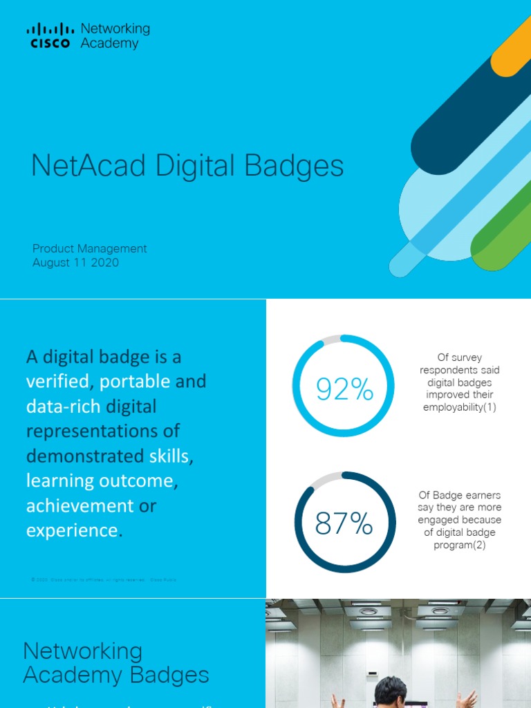 Badging Product Overview - 0409212 | PDF | Cisco Certifications ...