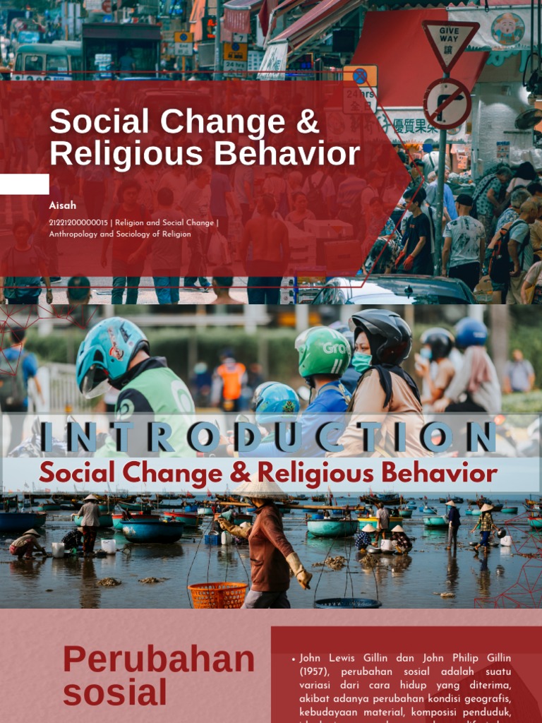Social Change Religious Behavior | PDF