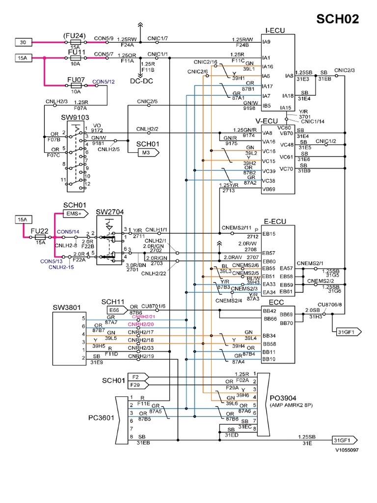 4 Esquema Eléctrico VW t6 | PDF