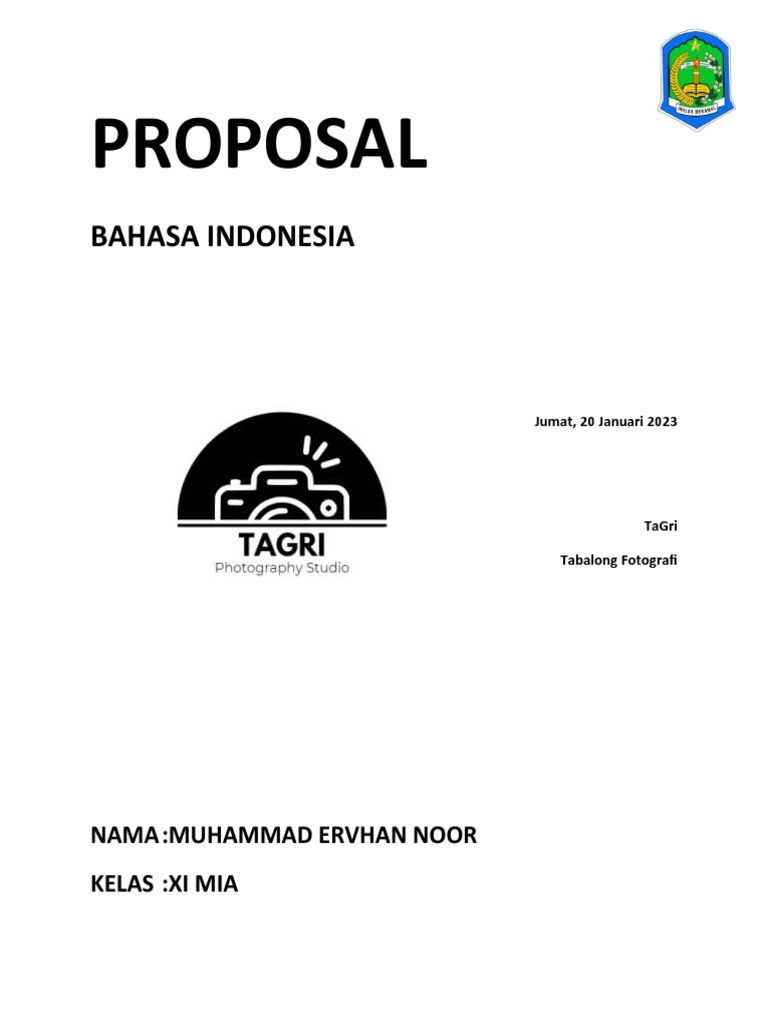 Usaha Kreatif TaGri (Tabalong Fotografi) | PDF