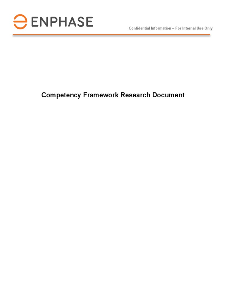 Competency Framework | PDF | Cloud Computing | Amazon Web Services