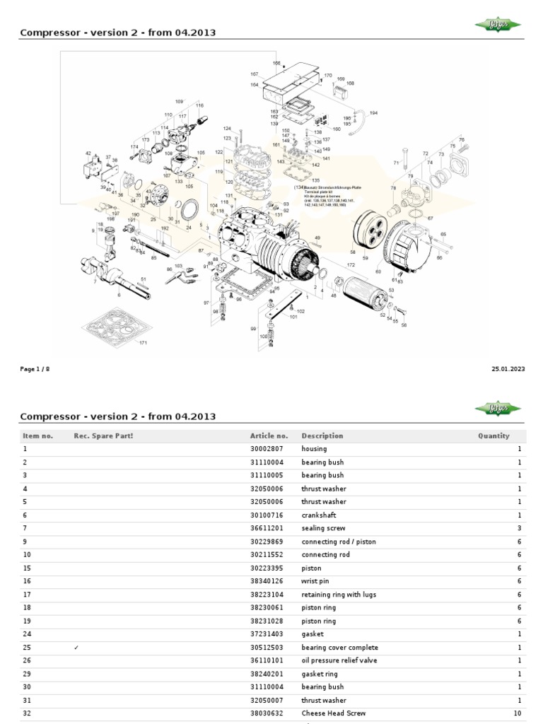 Compressor - Version 2 - From 04.2013 - 20230125 - 141828 | PDF ...