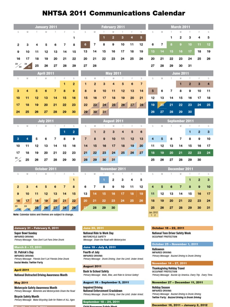 DUI Enforcement Schedule | PDF | Driving | Driving Under The Influence