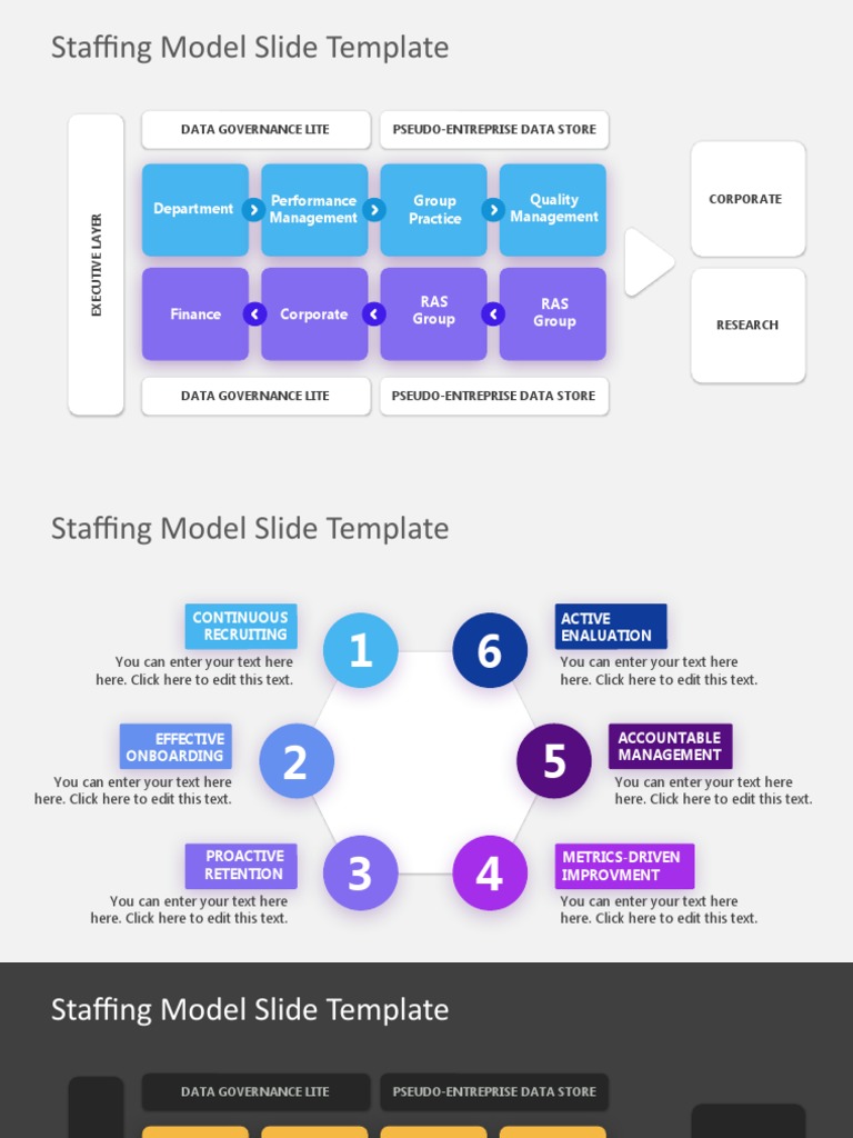 FF0425 01 Staffing Model Slide Template 16x9 1 | Download Free PDF | Computing