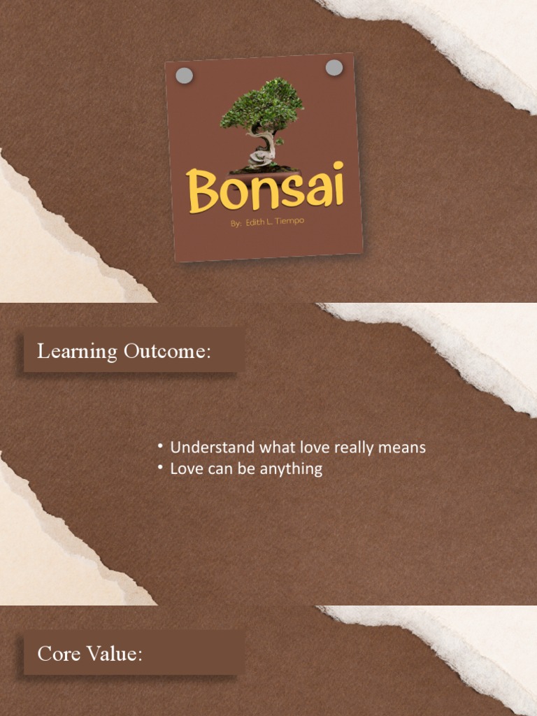 Bonsai | PDF
