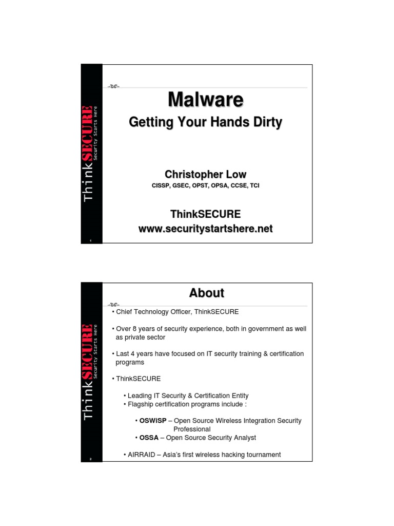 Comprehensive Malware Analysis Guide | PDF | Malware | Spyware