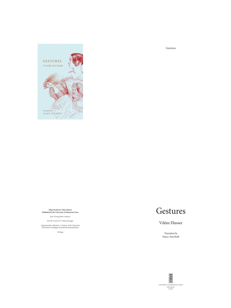 Flusser Gestures | PDF | Communication | Gesture