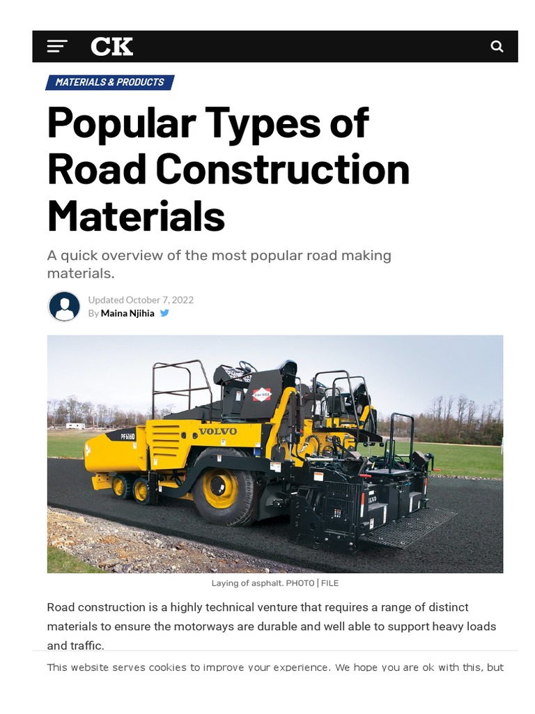 Roads 3 | PDF | Concrete | Asphalt