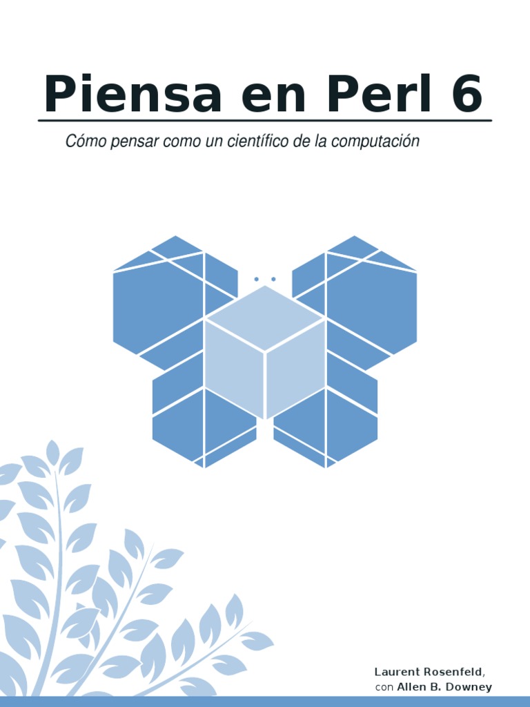Piensa en Perl 6 | PDF | Perl | Programación de computadoras
