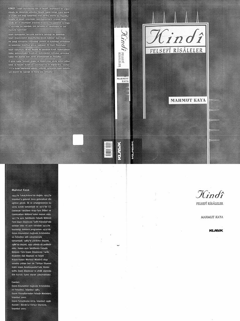 Kindi Felsefi Risaleler | PDF