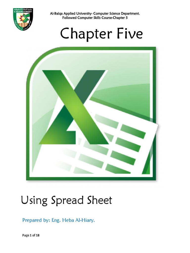 Chapter Five-Microsoft Excel 2010 | Descargar gratis PDF | Microsoft ... Chapter Five-Microsoft Excel 2010 | Descargar gratis PDF | Microsoft ...