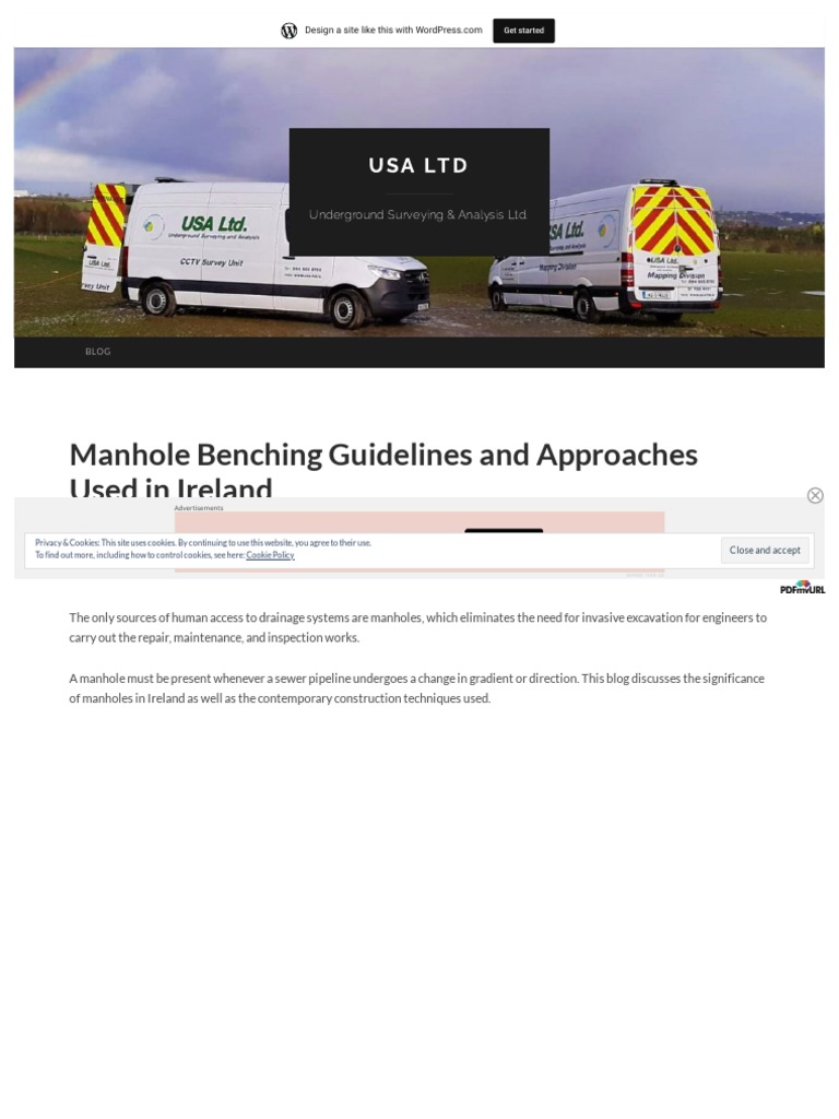 Manhole Benching Guidelines and Approaches Used in Ireland PDF | PDF | Sanitary Sewer ...
