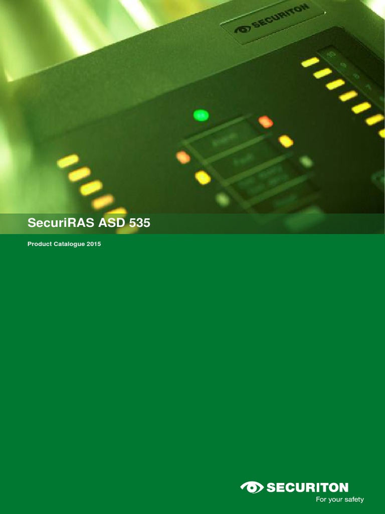 SecuriRas ASD535 PC2015 en B | PDF | Pipe (Fluid Conveyance) | System