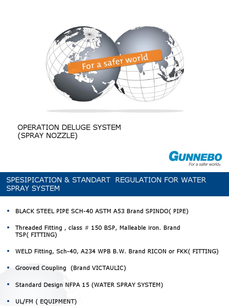 Deluge System Operation Guide | PDF | Valve | Pipe (Fluid Conveyance)